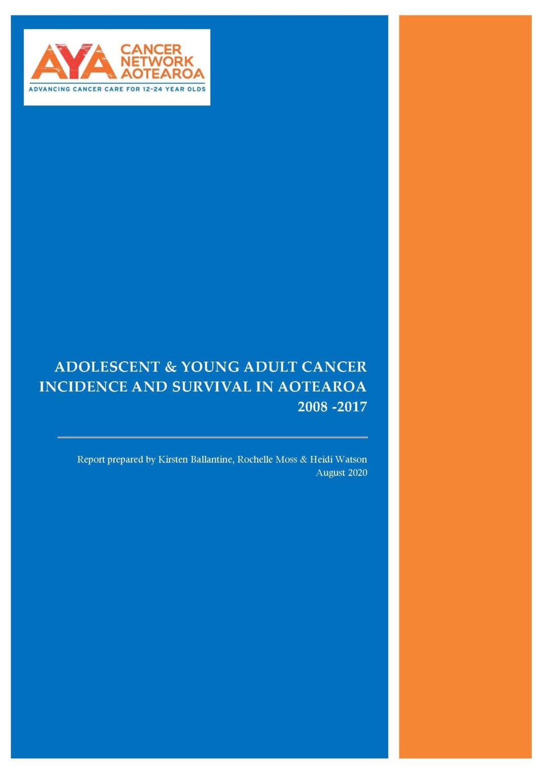 Research and Evaluation - AYA Cancer Network Aotearoa