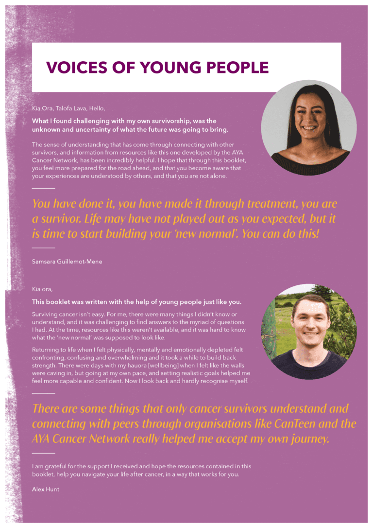 AYA Cancer Network Resources - AYA Cancer Network Aotearoa