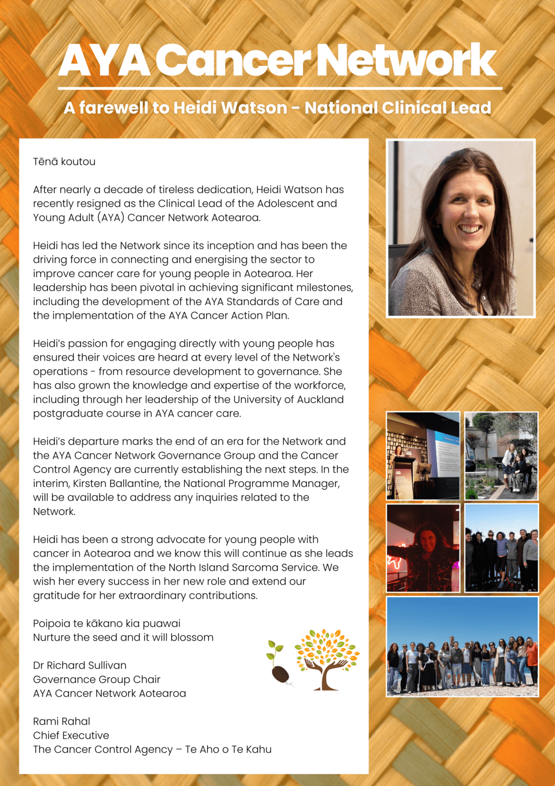 AYA Cancer Network Aotearoa